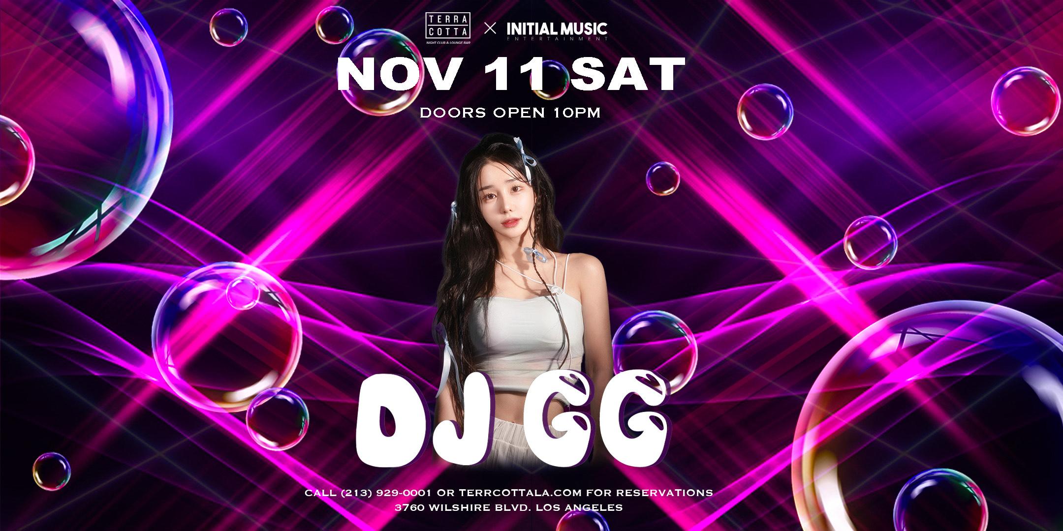 DJ GG at Terracotta Los Angeles at Terra Cotta - Saturday, Nov 11 2023 | Discotech