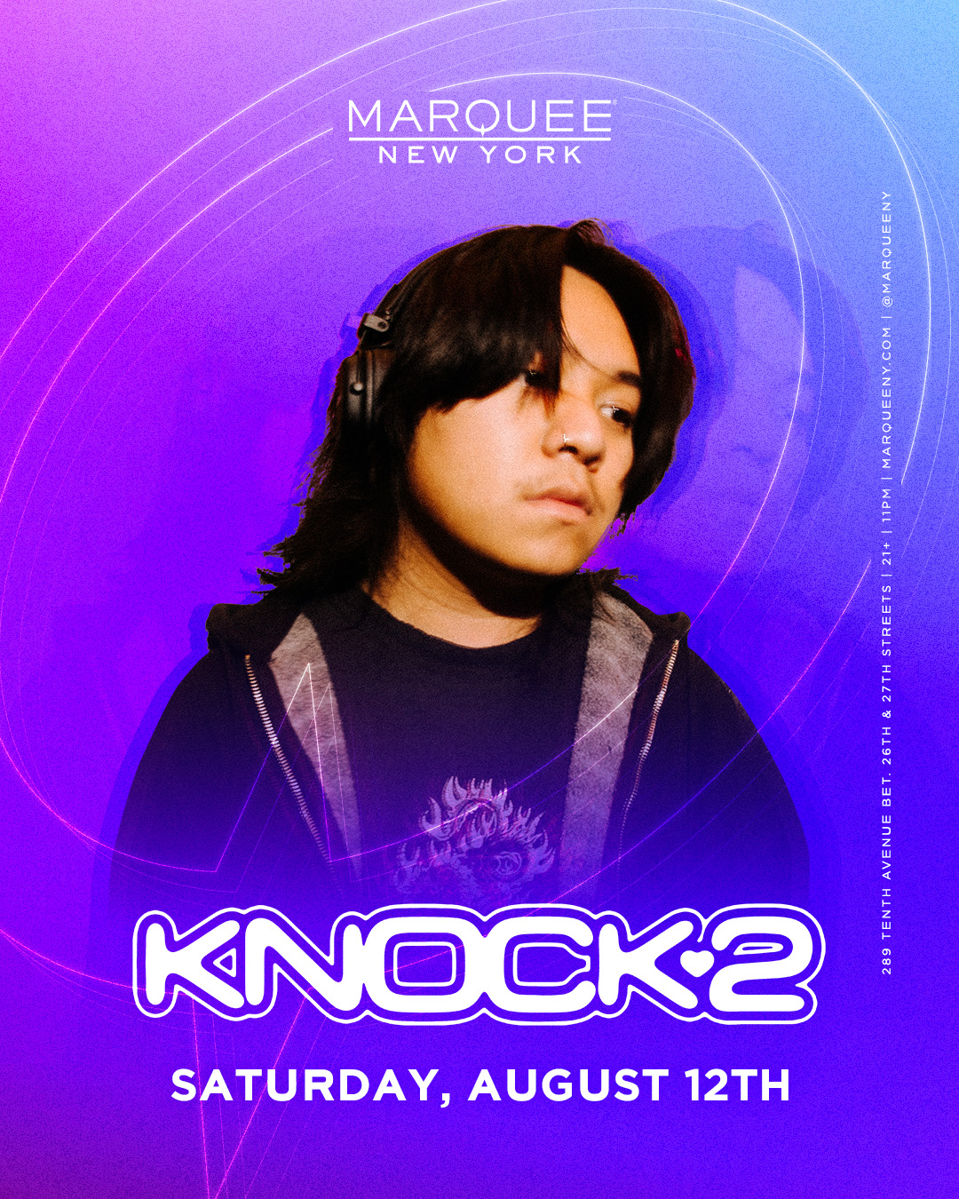 Knock2 at Marquee NY - Saturday, Aug 12 2023 | Discotech