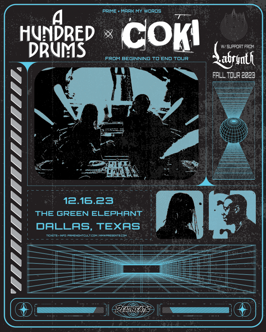 A Hundred Drums x Coki (Dallas) at The Green Elephant - Saturday, Dec ...