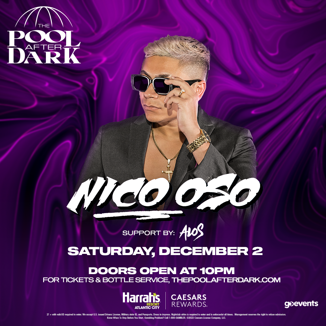 Nico Oso at The Pool After Dark - Saturday, Dec 2 2023 | Discotech