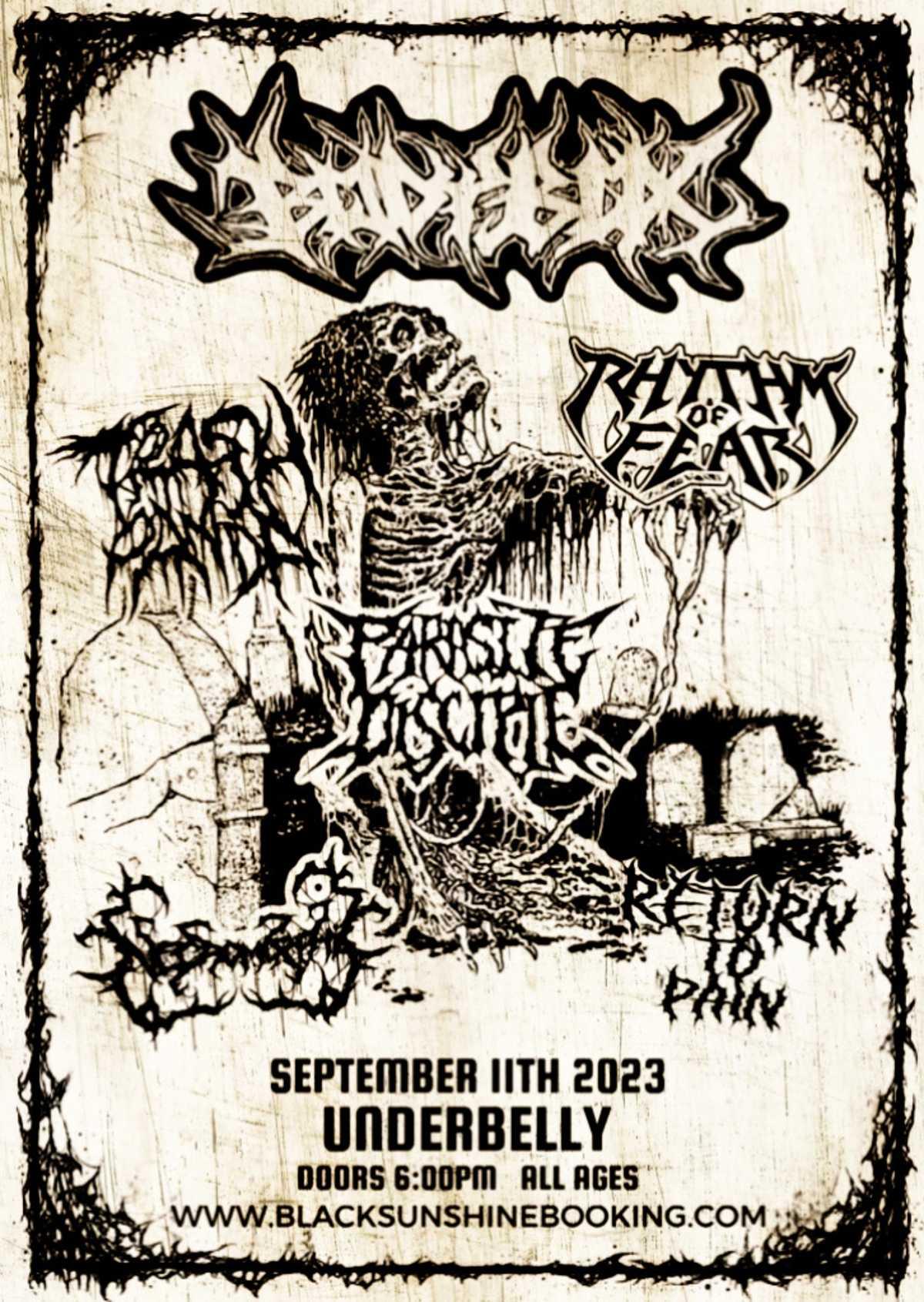 Bodybox, Rhythm of Fear, Trash Panda, Parasite Disciple, Necromorphic ...