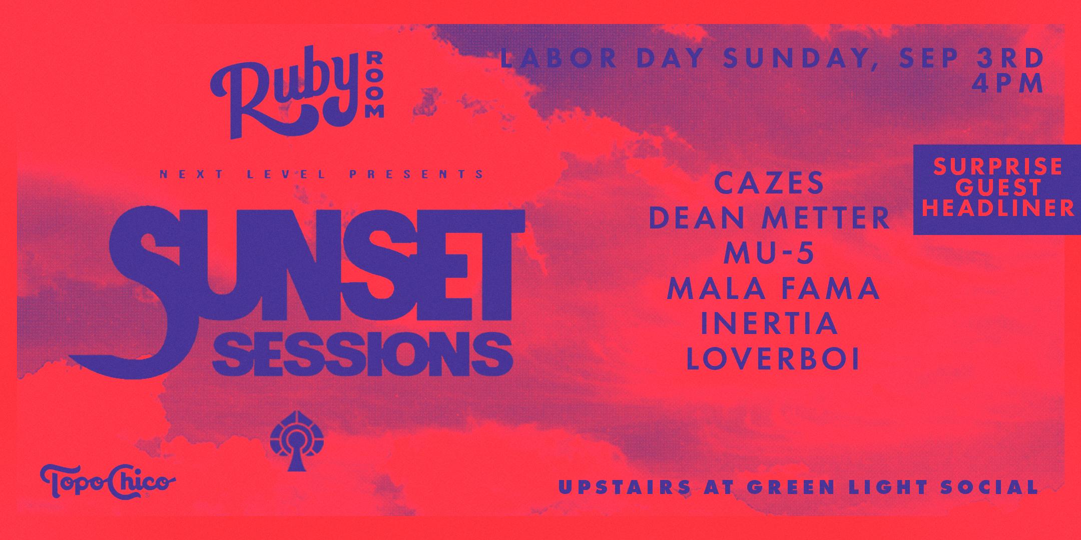 Sunset Sessions at Ruby Room at Green Light Social - Sunday, Sep 3 2023 ...