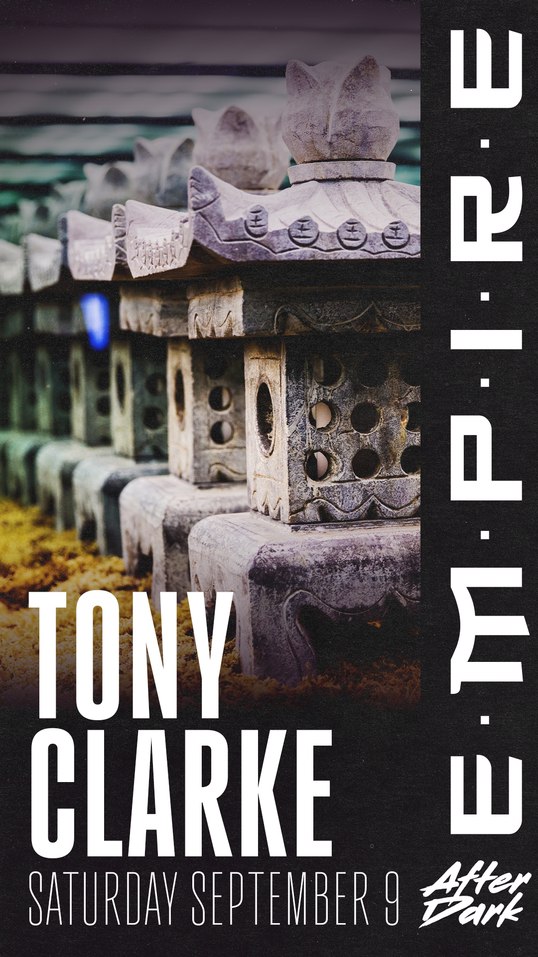 Tony Clarke at Empire - Saturday, Sep 9 2023 | Discotech
