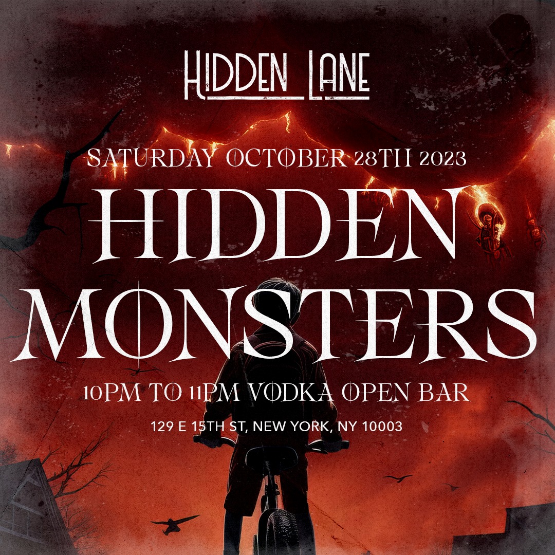 Halloween Hidden Monsters 10/28 @ Hidden Lane at Hidden Lane - Saturday ...