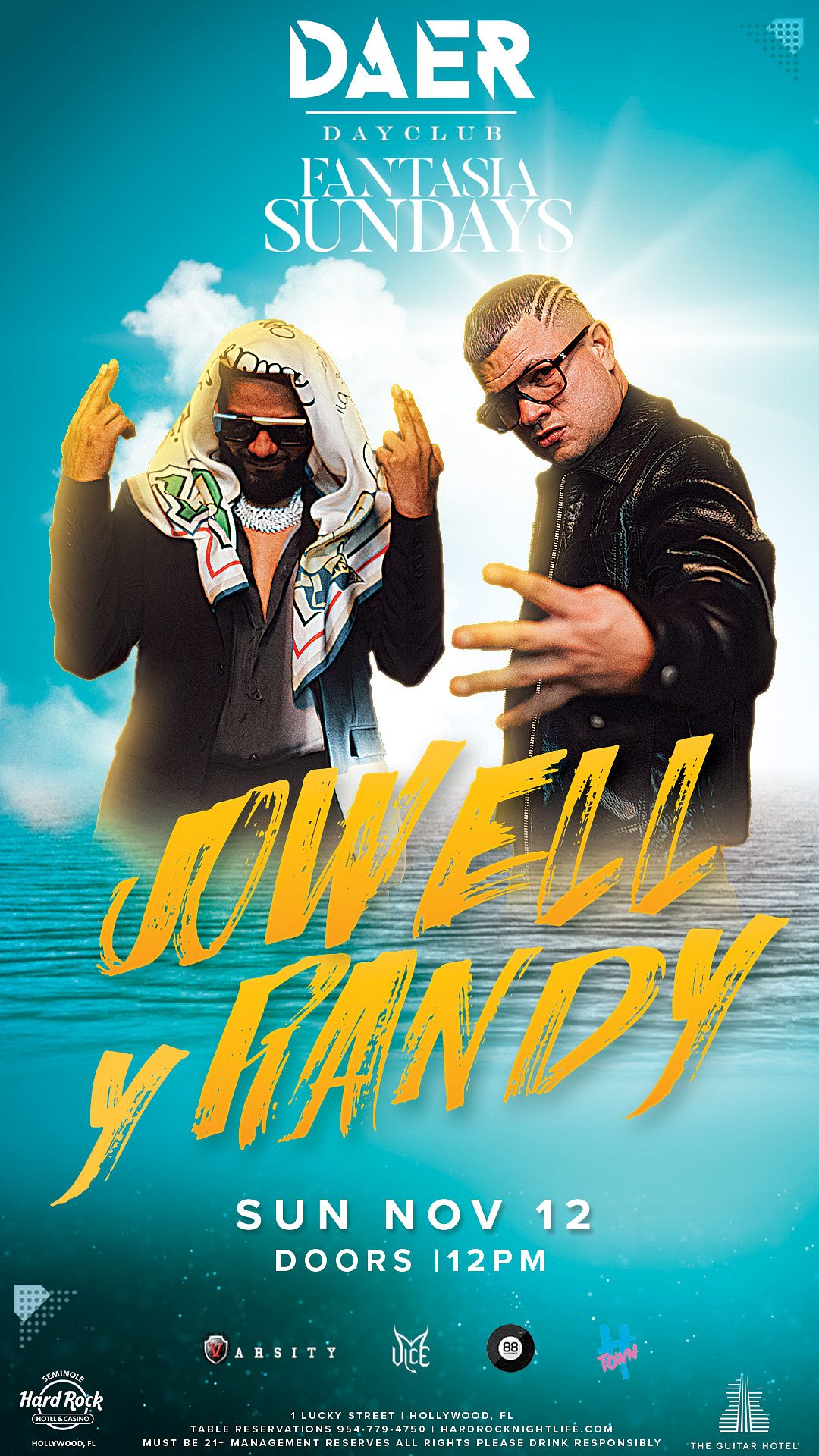 Jowell & Randy | DAER Dayclub - Hard Rock Holly at Daer Dayclub ...