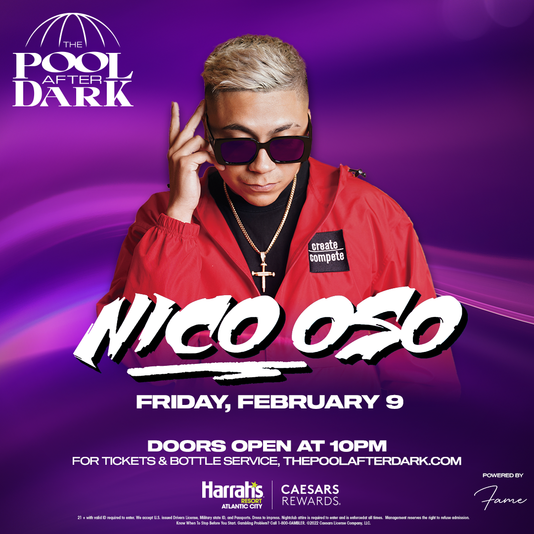 Nico Oso at The Pool After Dark - Friday, Feb 9 2024 | Discotech
