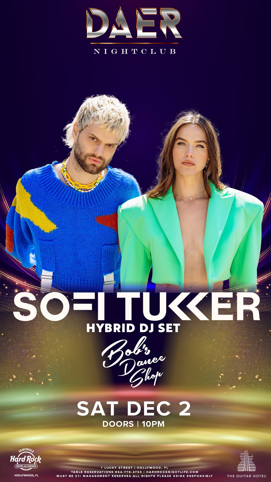 SOFI TUKKER | DAER Nightclub - Hard Rock Holly at Daer Nightclub ...