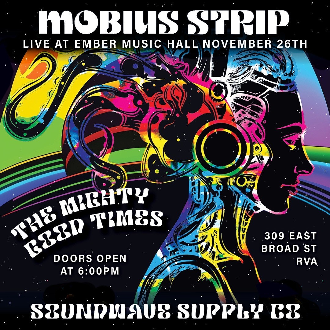 Mobius Strip at Ember Music Hall - Sunday, Nov 26 2023 | Discotech