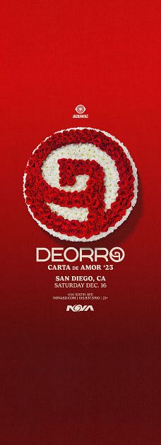 Deorro at Nova - Saturday, Dec 16 2023 | Discotech