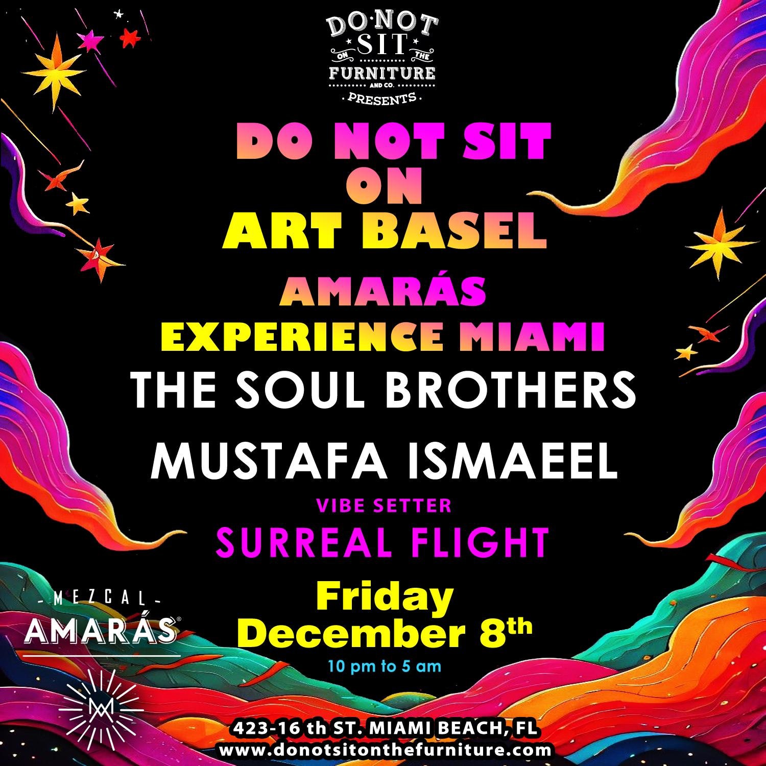 Do Not Sit on Art Basel : Amaras Experience Miami at Do Not Sit On The ...