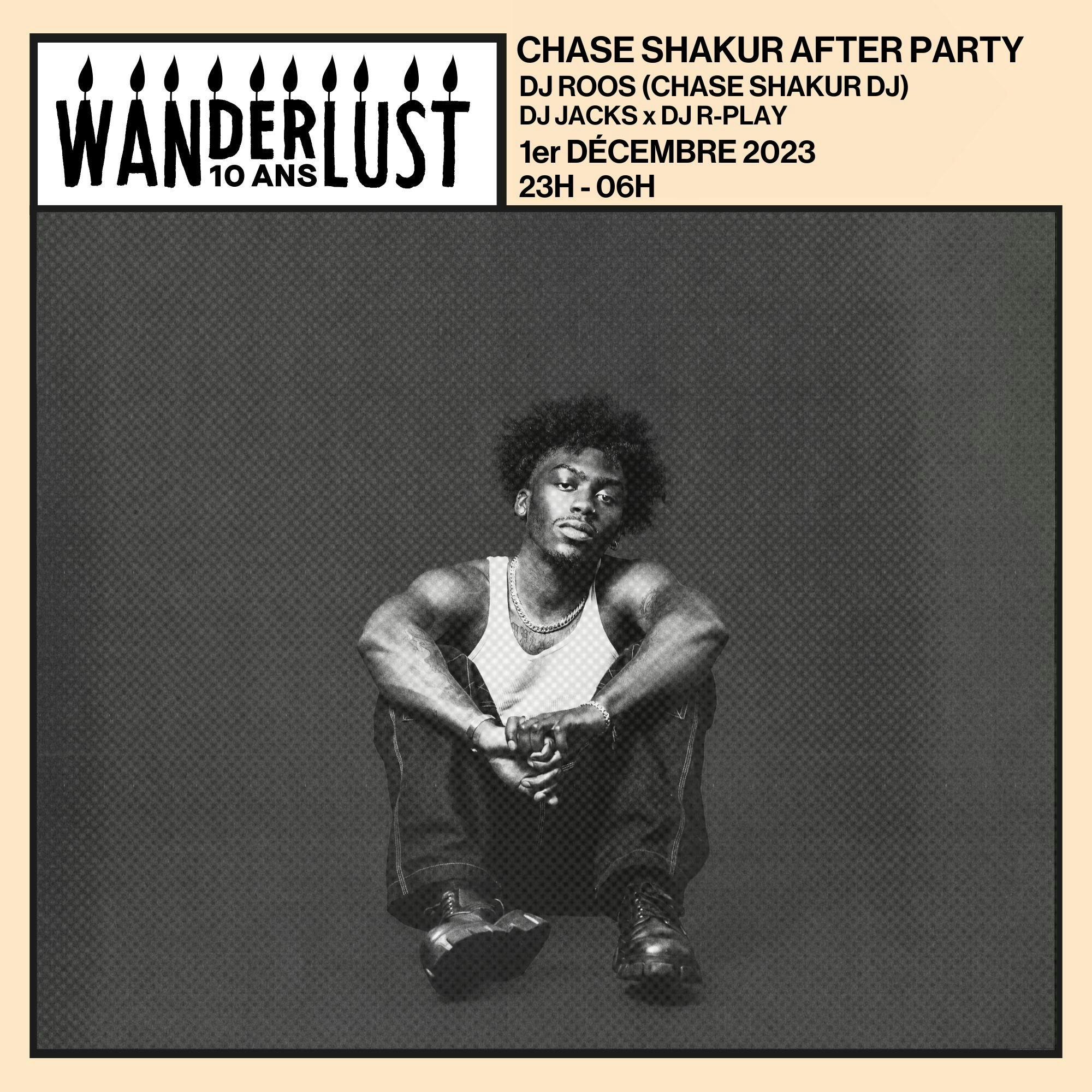 Chase Shakur After Party at Wanderlust - Friday, Dec 1 2023 | Discotech