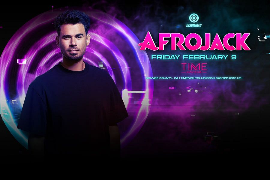 Afrojack at Time - Friday, Feb 9 2024 | Discotech