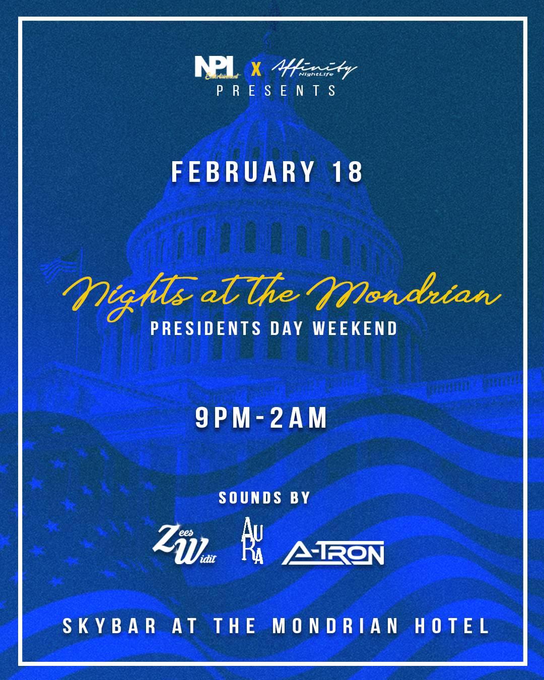 818 Tequila & Key Talent Management's Annual President's Day ...