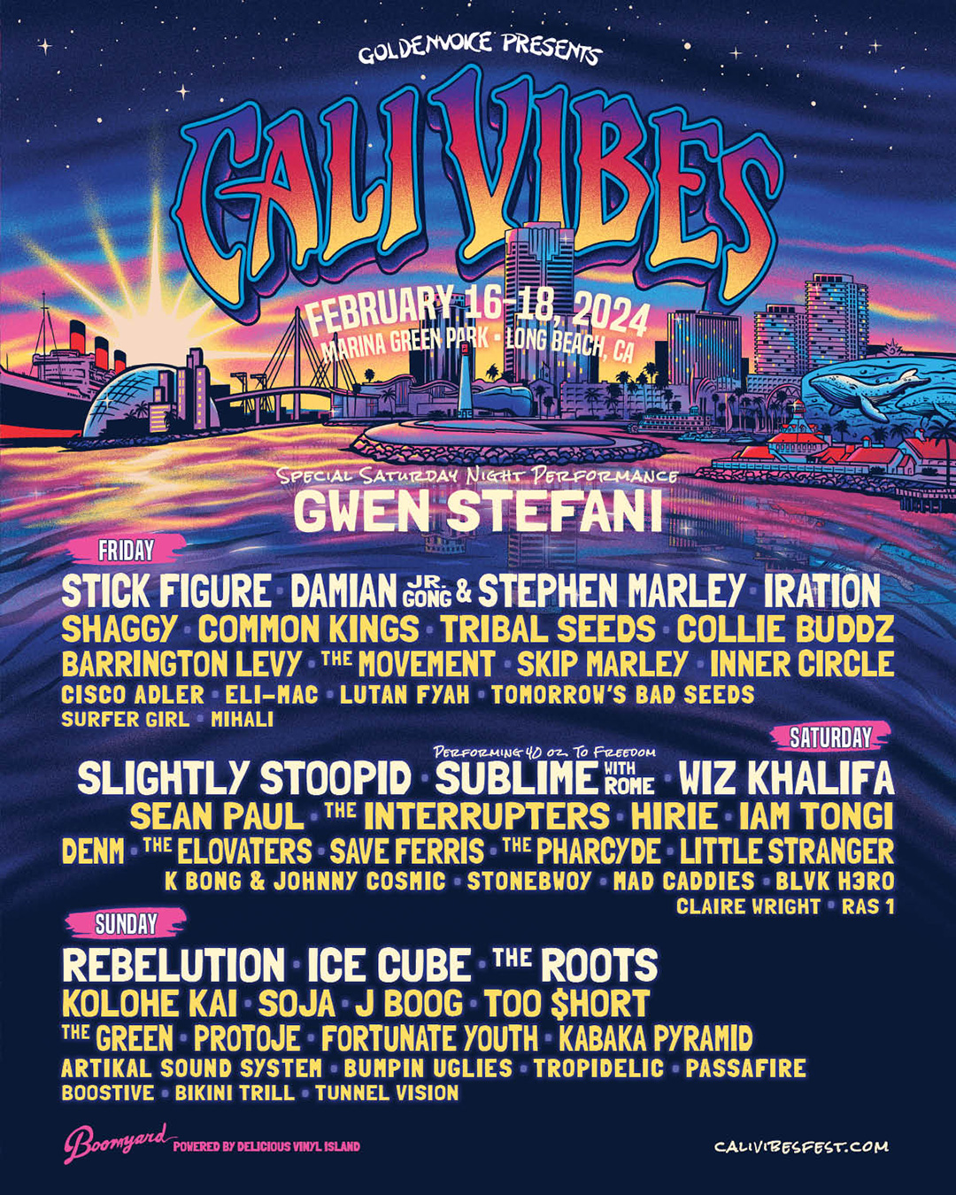 Cali Vibes 2024 - Day 1 at Cali Vibes Fest - Friday, Feb 16 2024 ...