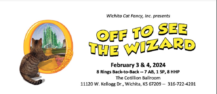 2024 Annual Wichita Cat Fancy Cat Show at The Cotillion - Saturday, Feb ...