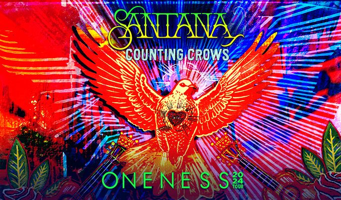 Santana and Counting Crows : Oneness Tour 2024 at Toyota Center ...