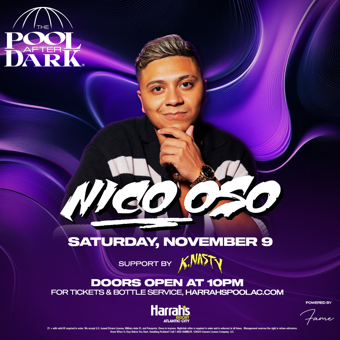 Nico Oso at The Pool After Dark - Saturday, Nov 9 2024 | Discotech