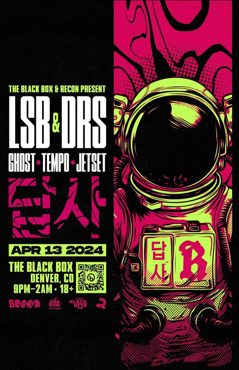 The Black Box & Recon present: LSB & DRS w/ Ghost, Tempo, Jetset at The Black Box - Saturday ...