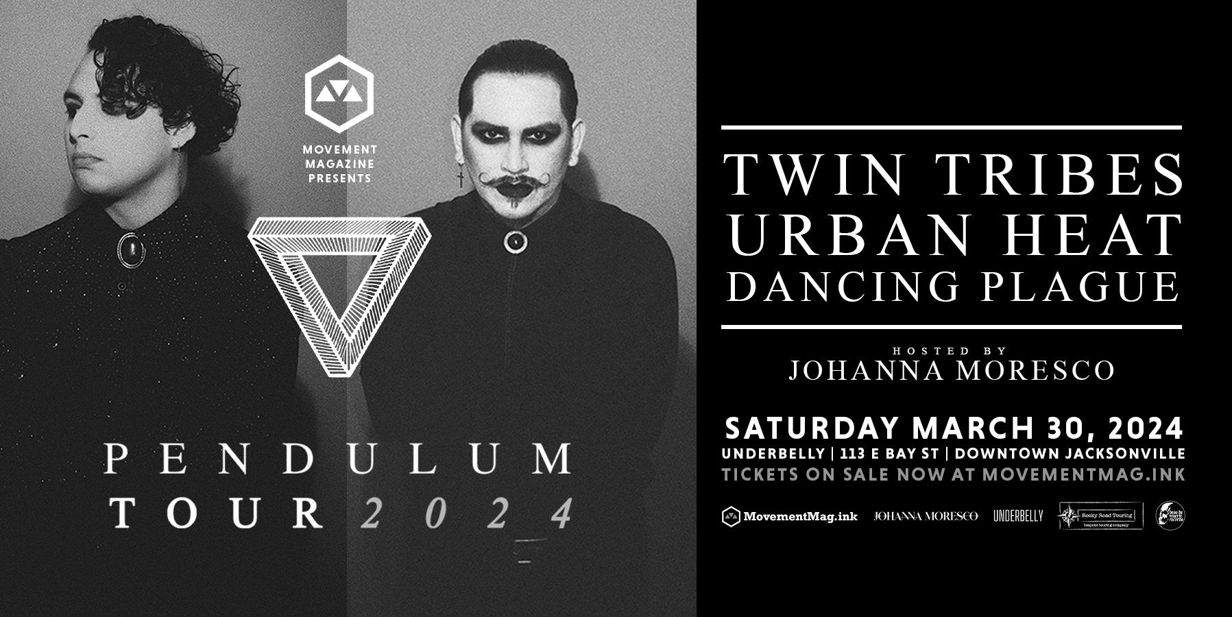 Twin Tribes / Urban Heat - Pendulum Tour 2024 at Underbelly - Saturday, Mar 30 2024 | Discotech