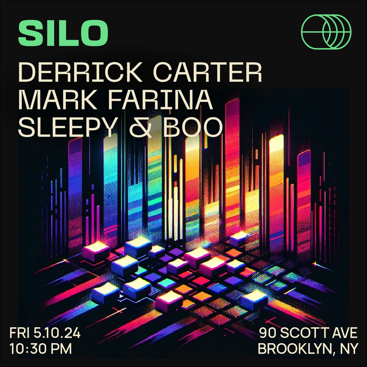 Derrick Carter / Mark Farina / Sleepy & Boo at Silo Brooklyn - Friday ...