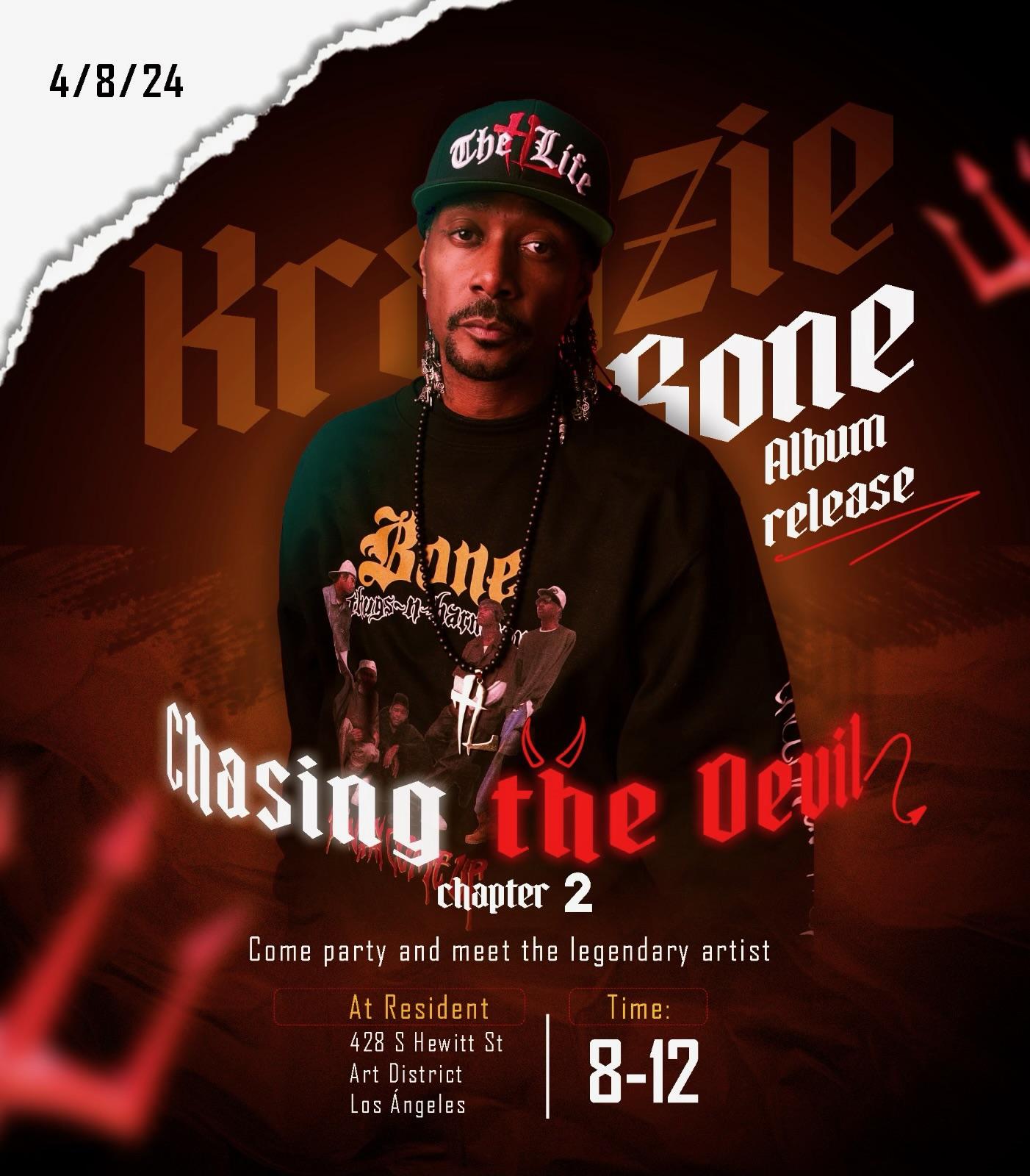 Krayzie Bone: Chasing the Devil Chapter 2 Album Release Party at ...