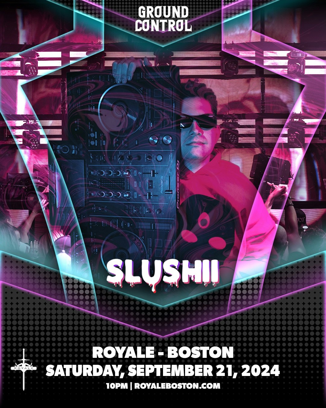 Slushii - Presented by Ground Control at Royale Nightclub - Saturday ...