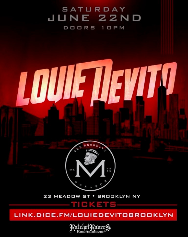 Louie Devito at Brooklyn Monarch - Saturday, Jun 22 2024 | Discotech