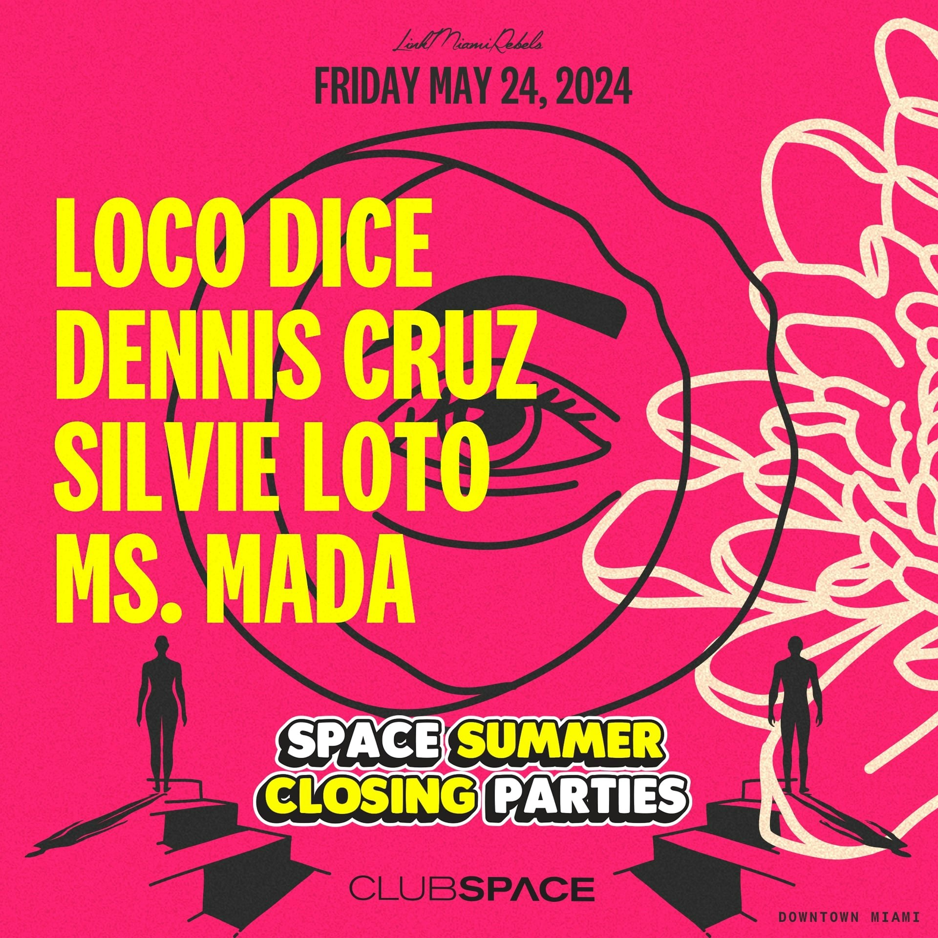 Loco Dice, Dennis Cruz & More at Space - Friday, May 24 2024 | Discotech