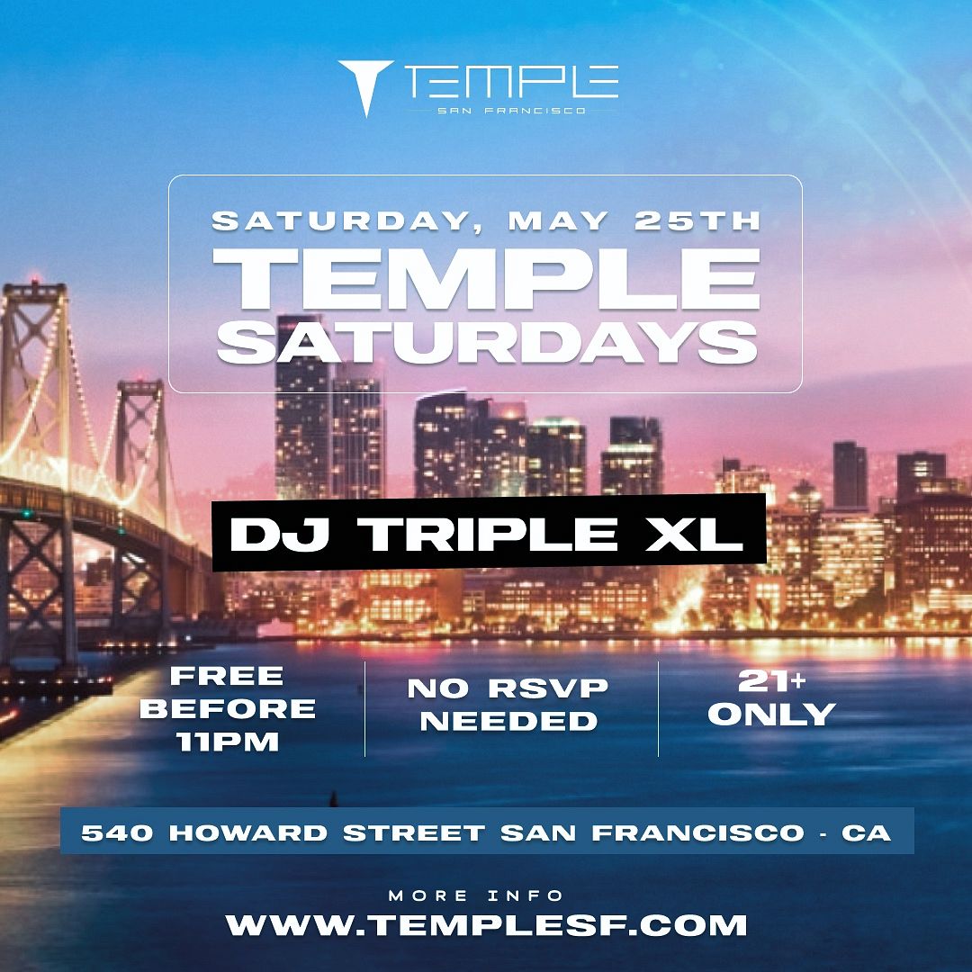 Temple Saturdays | Memorial Day Weekend 2024 at Temple - Saturday, May ...
