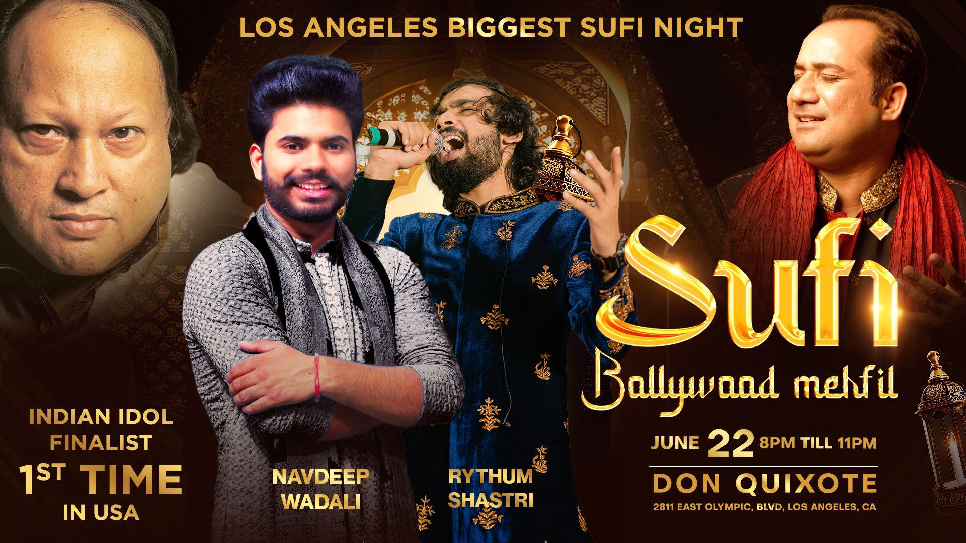 LA's Biggest Sufi Bollywood Mehfil Ft.Navdeep Wadali at Don Quixote ...