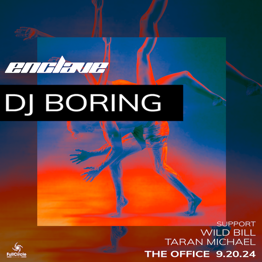 Enclave Ft. DJ Boring at The Office - Friday, Sep 20 2024 | Discotech