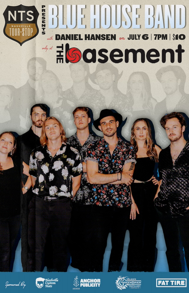 Nashville Tour Stop: Blue House Band, Daniel Hansen, Sam Ferrara ...