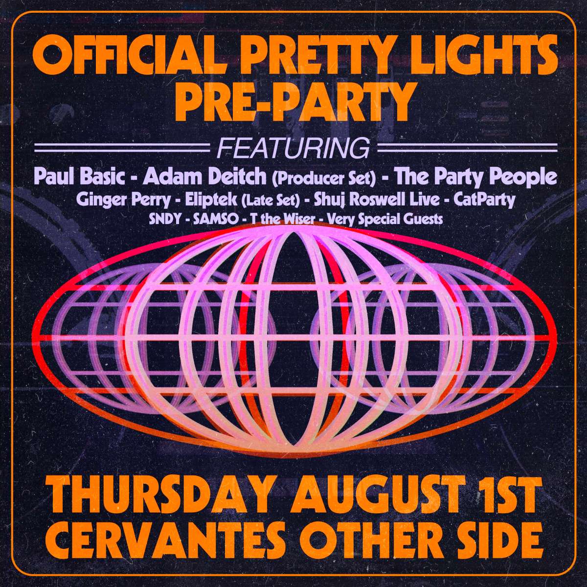 Paul Basic, Adam Deitch (Producer Set), The Party People, Ginger Perry ...