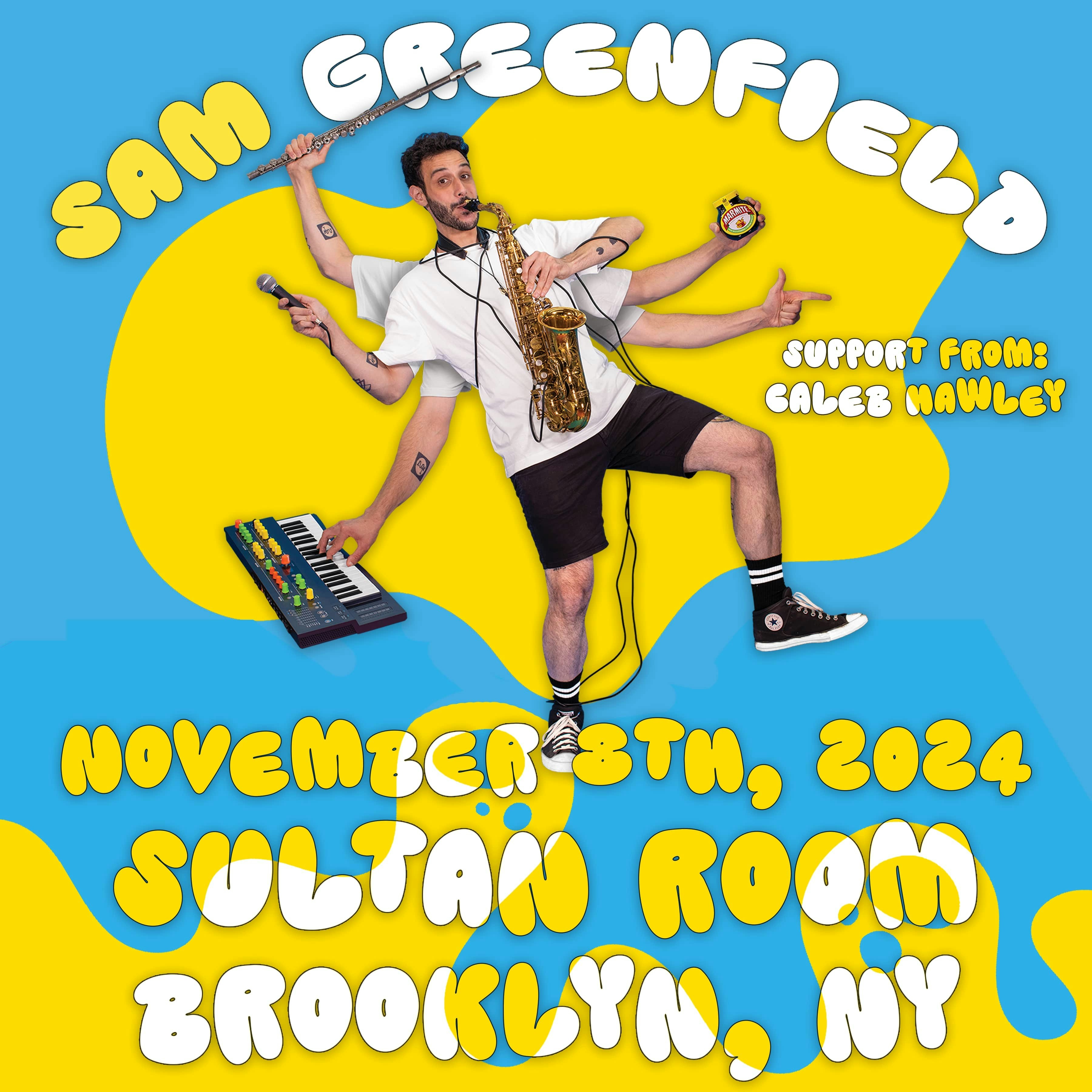 Sam Greenfield, Caleb Hawley at The Sultan Room - Friday, Nov 8 2024 ...