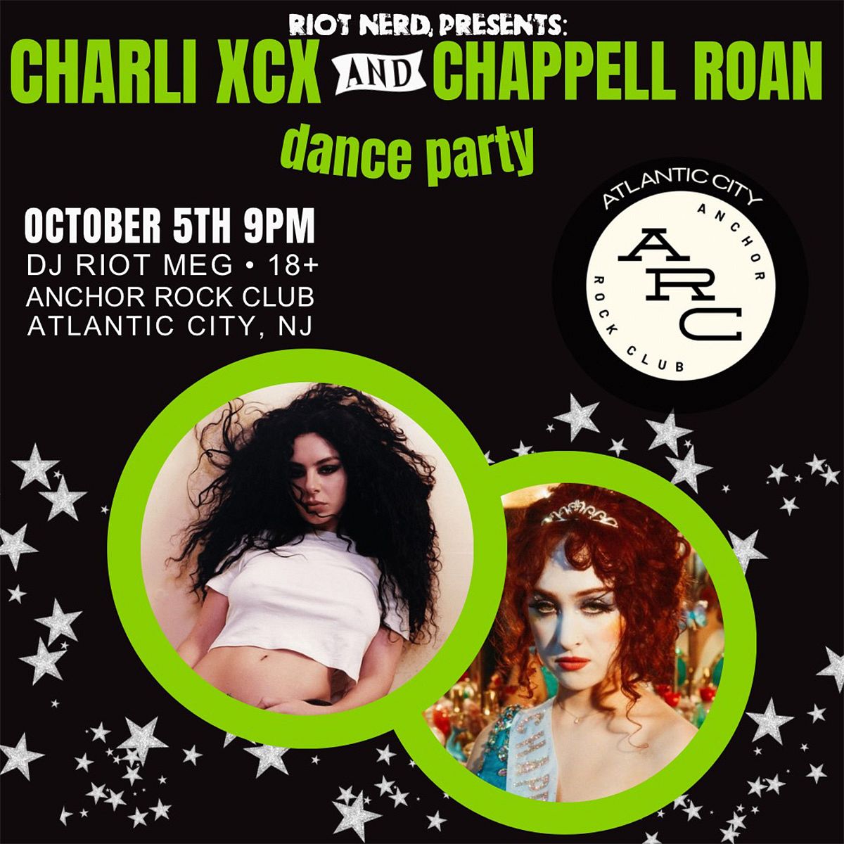 Charli XCX & Chappell Roan dance party at Anchor Rock Club - Saturday ...