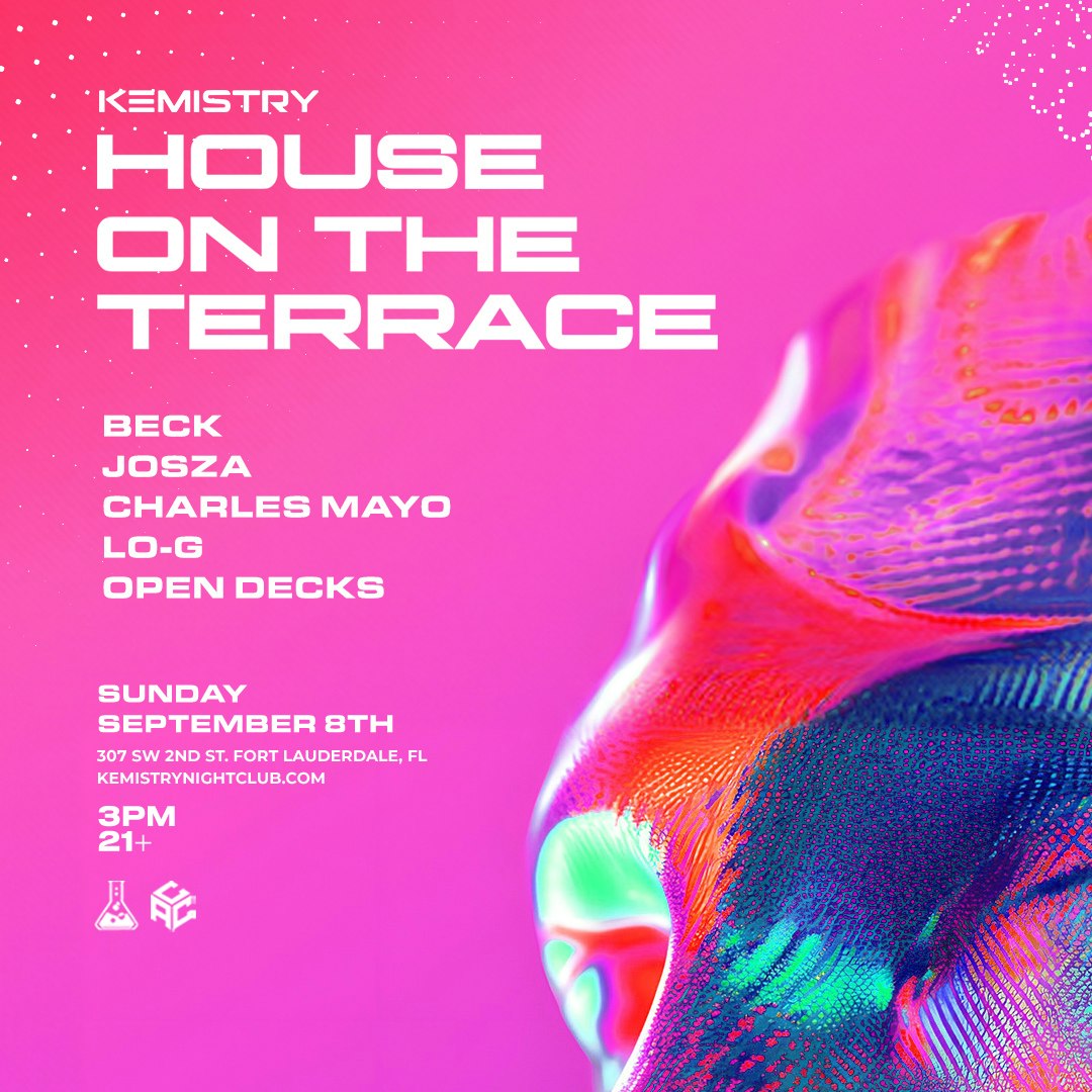 House On the Terrace at Kemistry - Sunday, Sep 8 2024 | Discotech