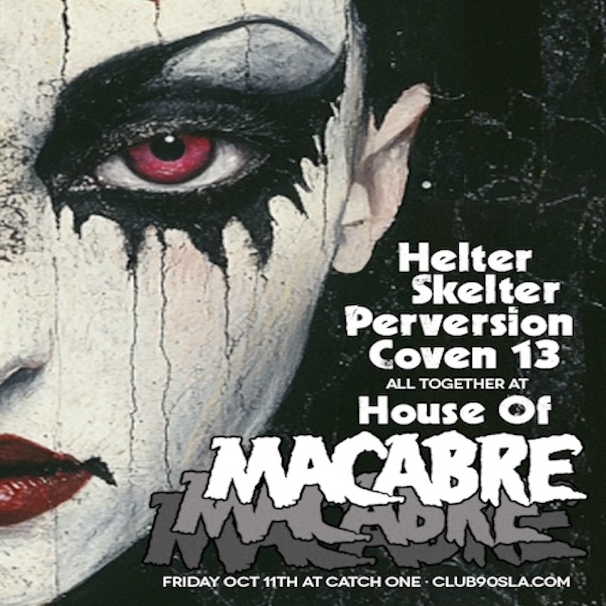 House of Macabre at Catch One - Friday, Oct 11 2024 | Discotech