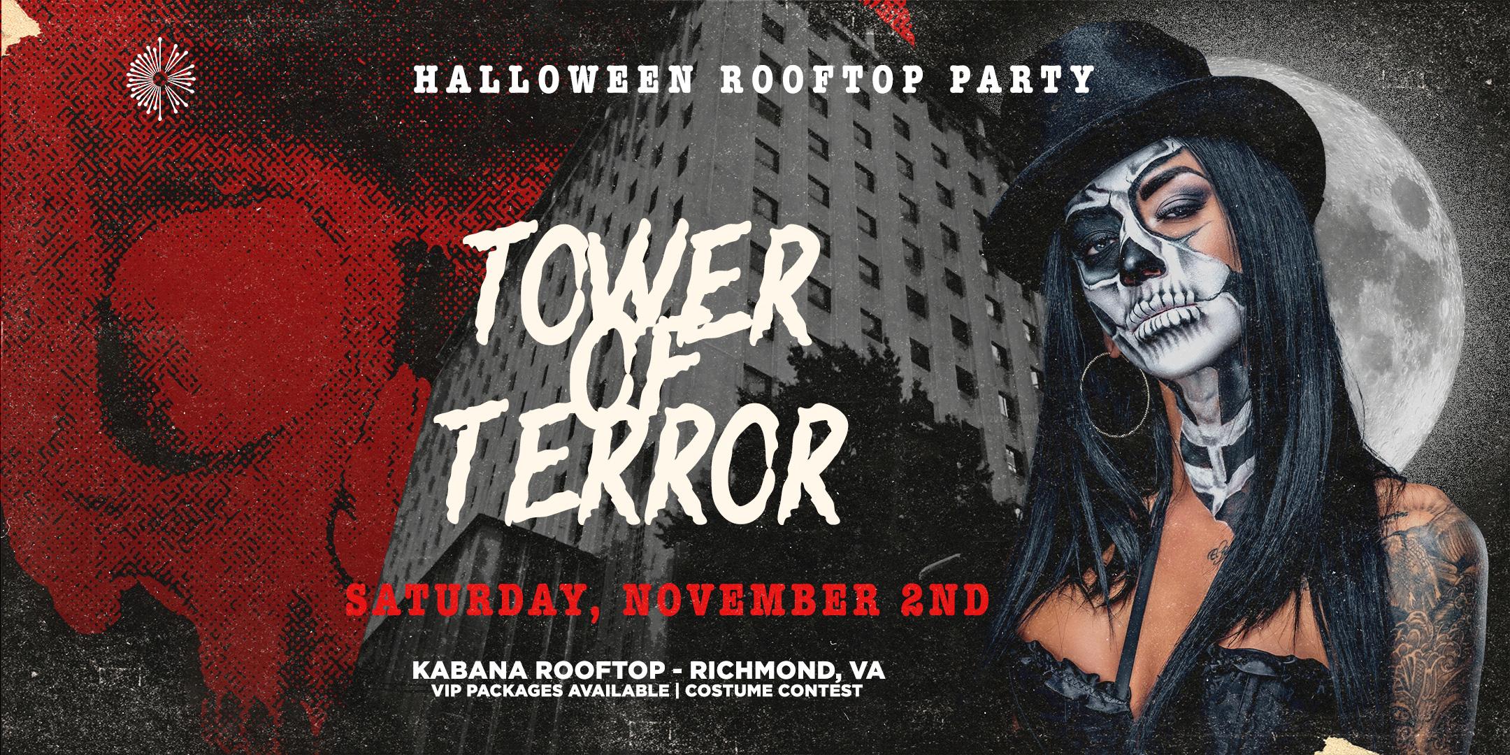 Tower of Terror Halloween Rooftop Party at Kabana Rooftop (Day ...