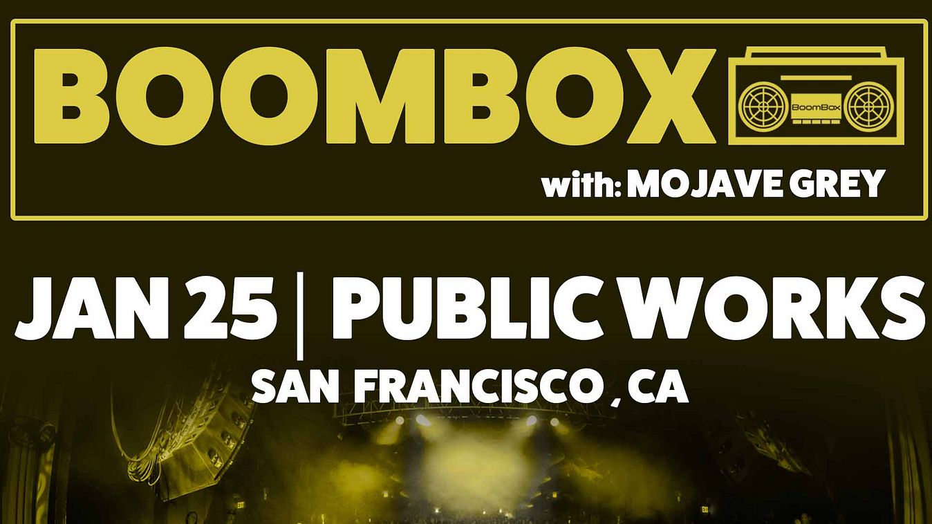BoomBox (Live) presented by Same Same But Different & Public Works at ...