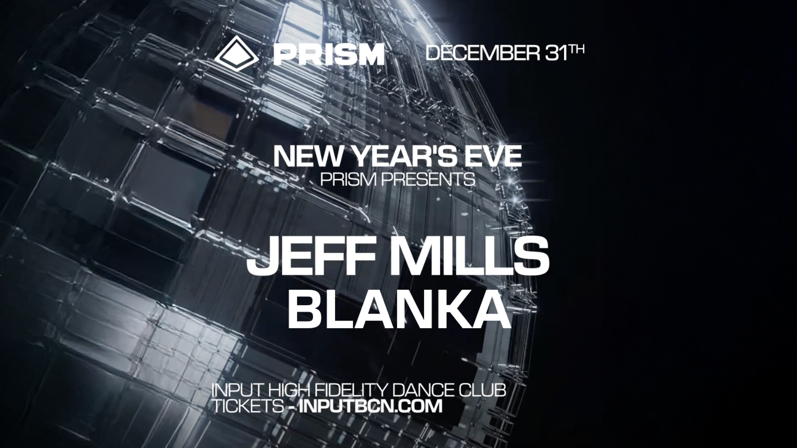INPUT pres NYE with Jeff Mills at Input High Fidelity Club - Tuesday ...