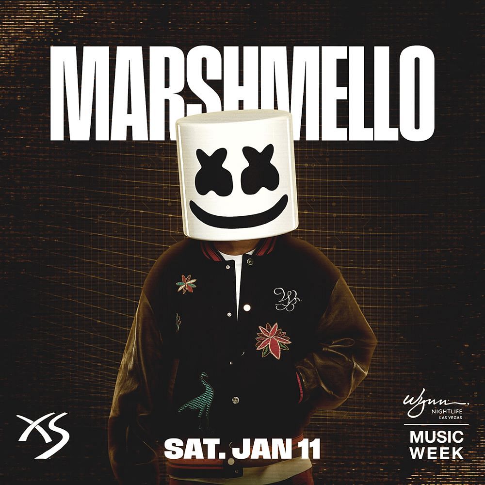 Marshmello at XS Nightclub - Saturday, Jan 11 2025 | Discotech