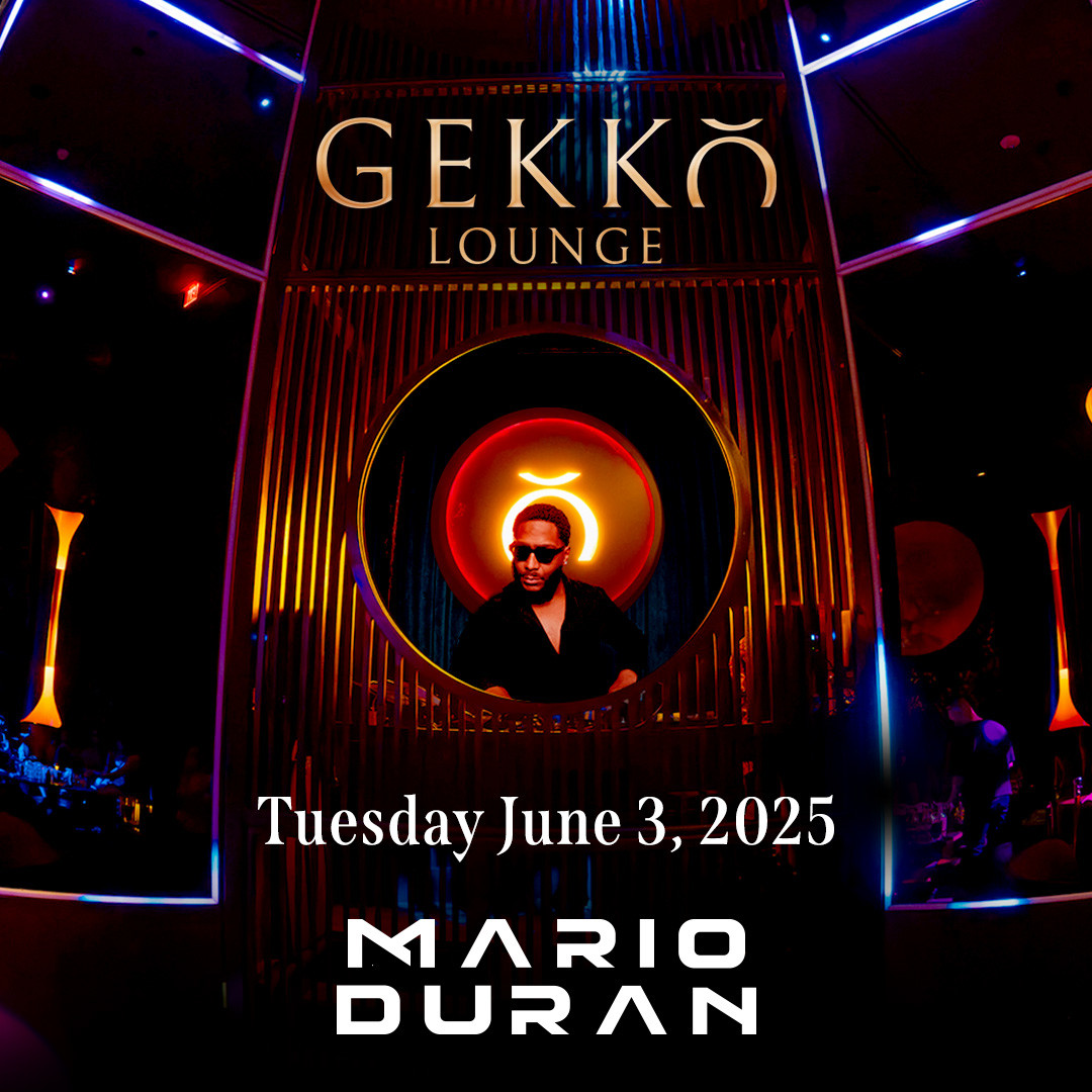 Mario Duran at Gekko Lounge - Tuesday, Jun 3 2025 | Discotech