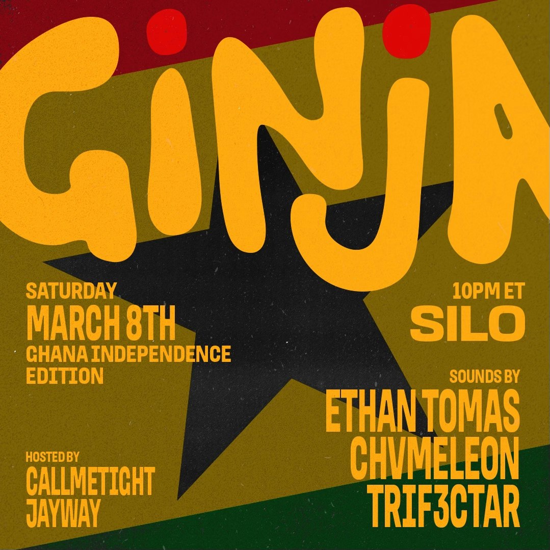 Ginja Ghana Independence Edition at Silo Brooklyn - Saturday, Mar 8 ...
