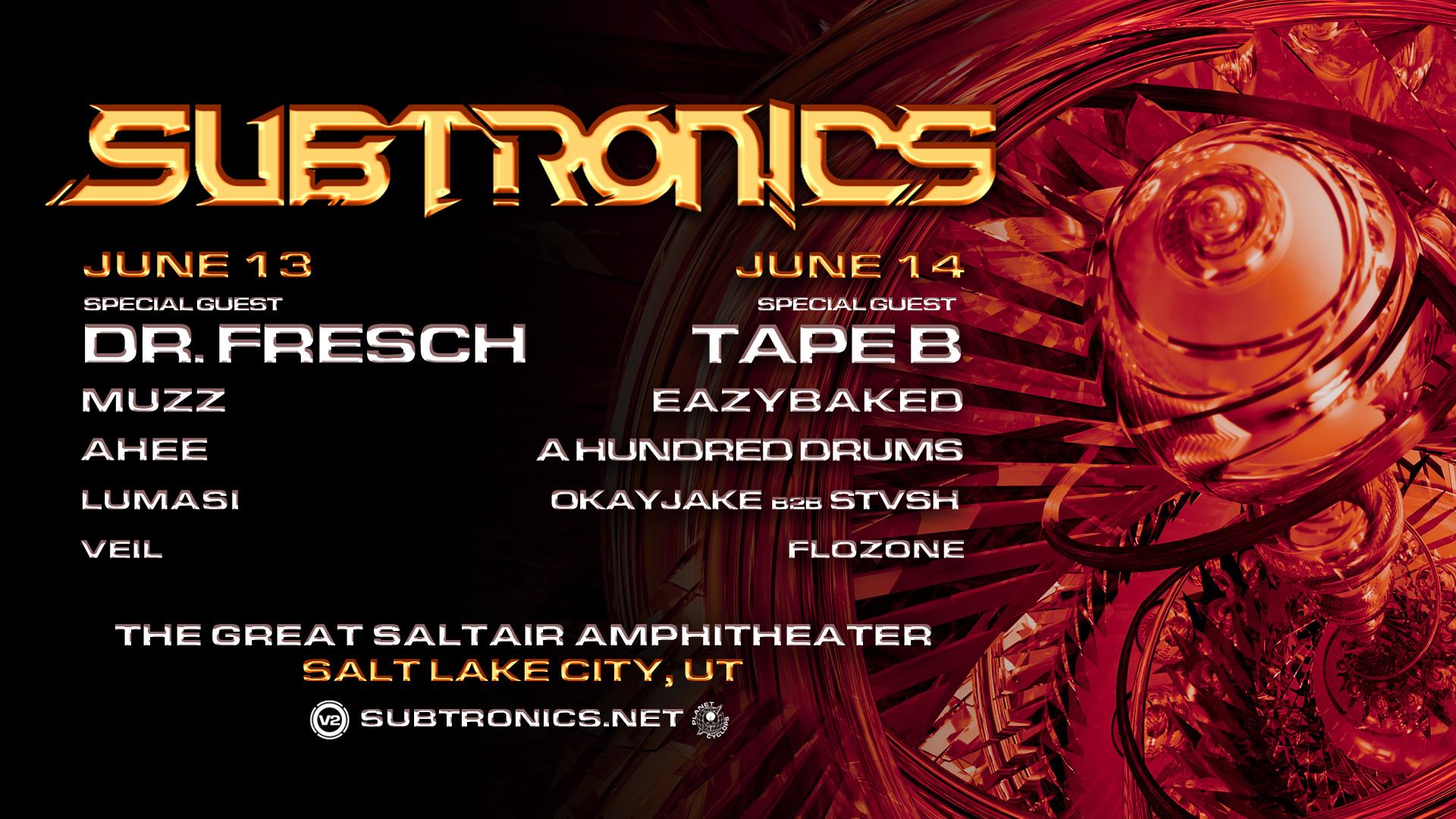 Subtronics at Saltair - Day 1 at The Great Saltair - Friday, Jun 13 ...