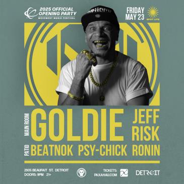 Goldie - Official Movement Opening Party at Spot Lite - Friday, May 23 ...