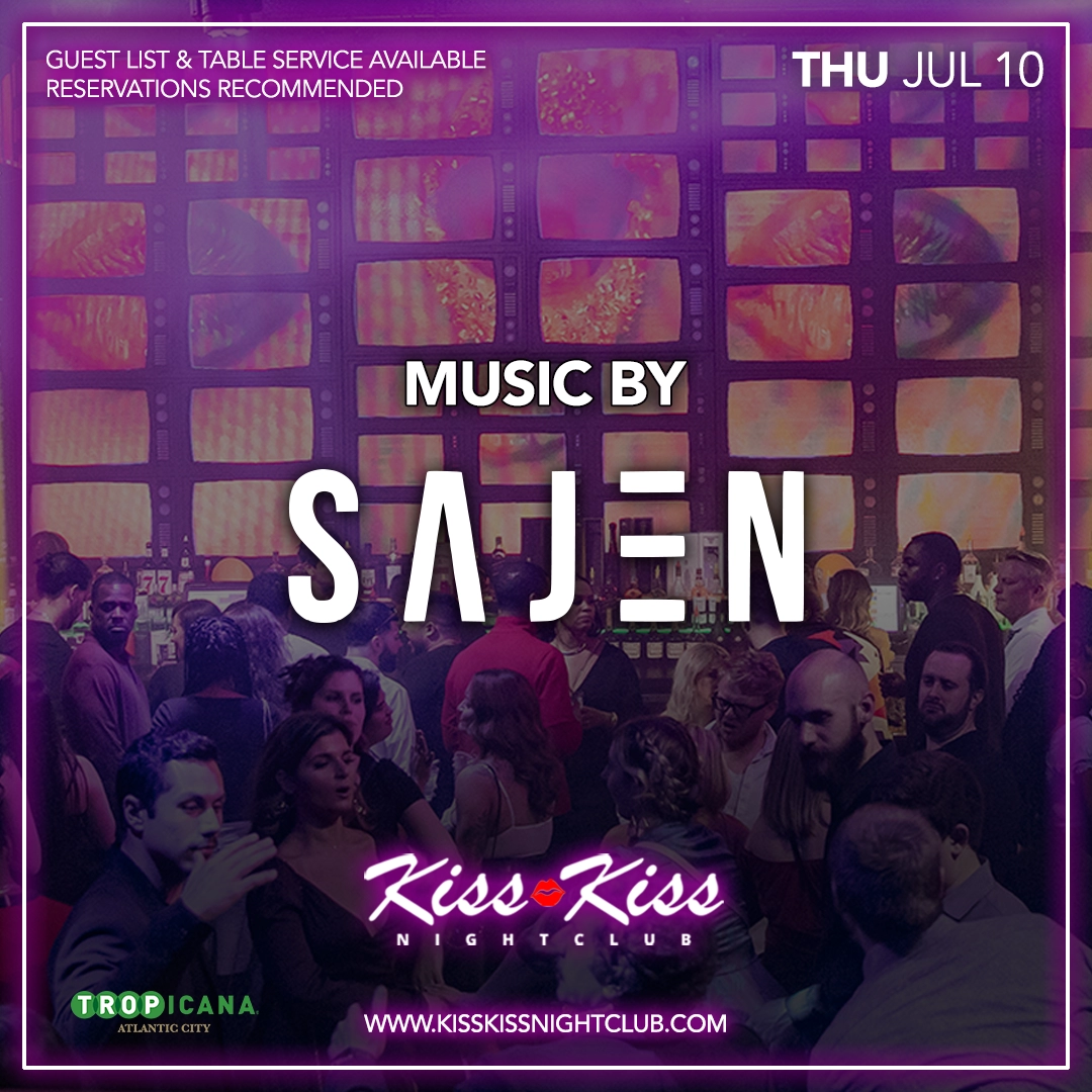 DJ Sajen at Kiss Kiss - Thursday, Jul 10 2025 | Discotech