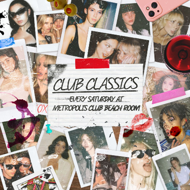 Club Classics: Dirty Pop, Every Saturday Night at Metropolis - Saturday ...