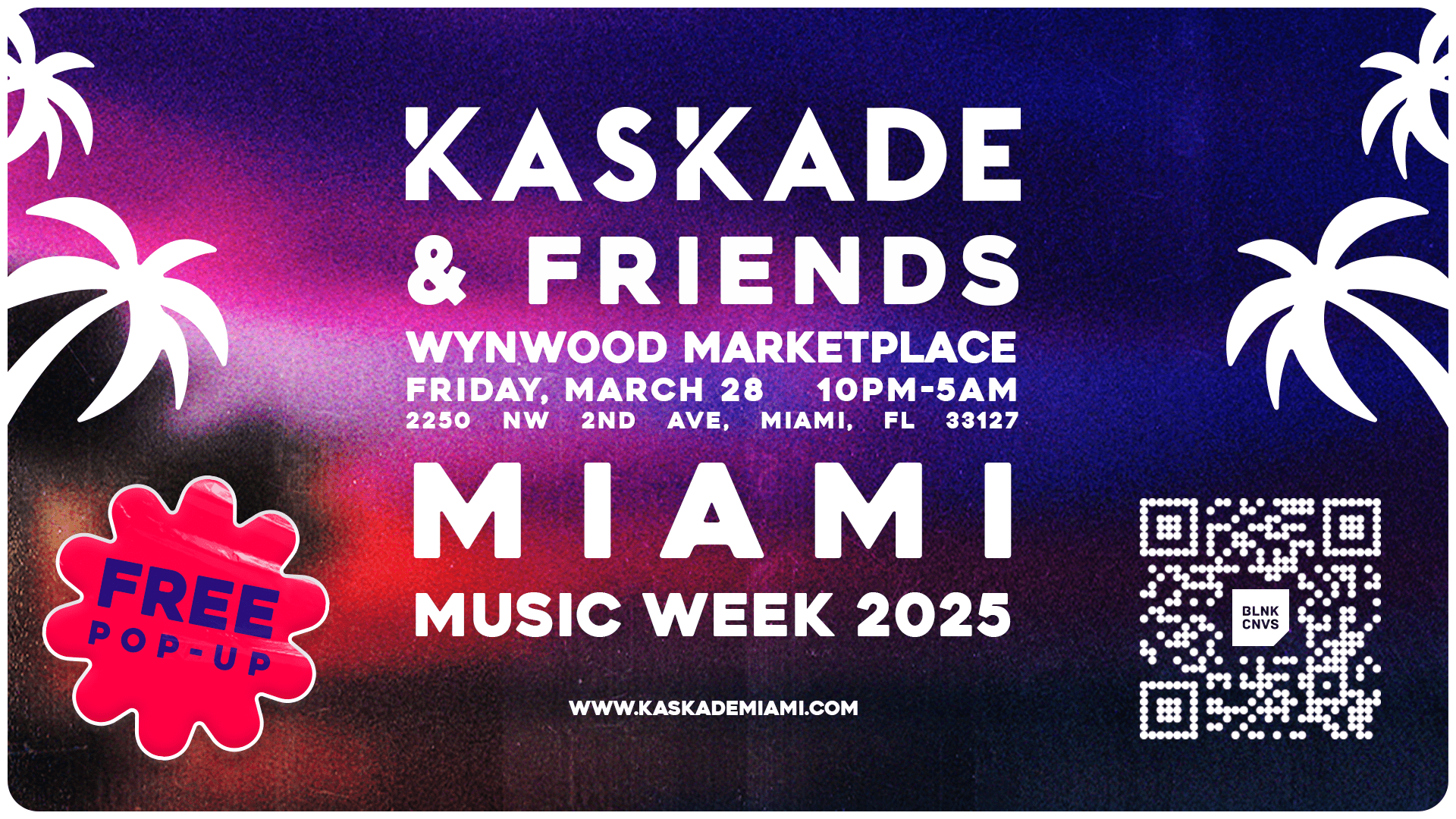 Kaskade & Friends Pop-up Mmw 2025 at Miami Music Week Events - Friday ...