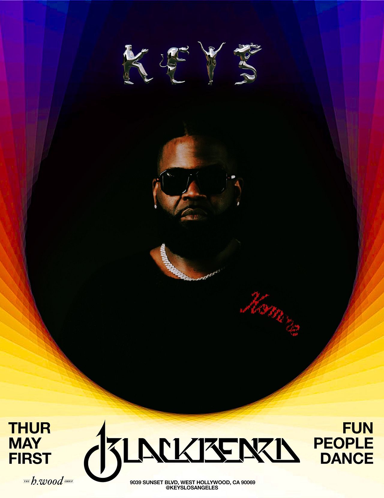 Blackbeard at Keys Nightclub - Thursday, May 1 2025 | Discotech