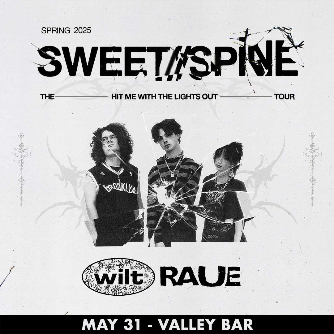 Sweet Spine - the Hit Me with the Lights Out Tour at Valley Bar ...